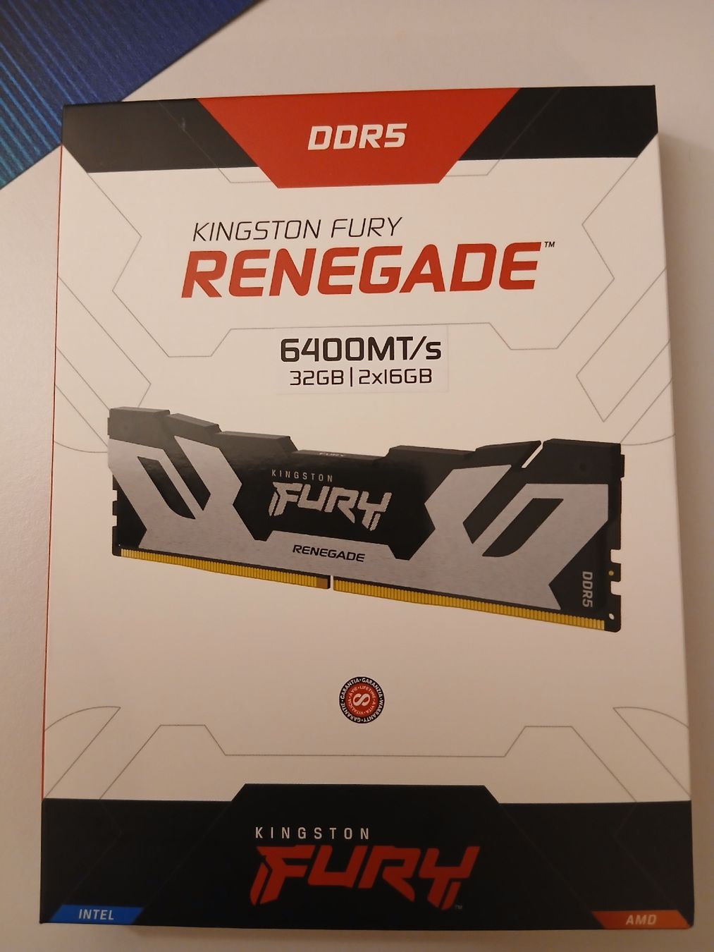 DDR5 RAM 32GB Kingston Fury Renegade 6400 MT/s CL32 (Neu und ...