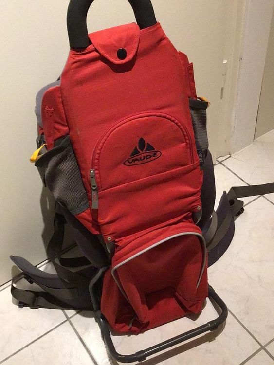Vaude Shuttle base Child Carrier red | Kaufen auf Ricardo