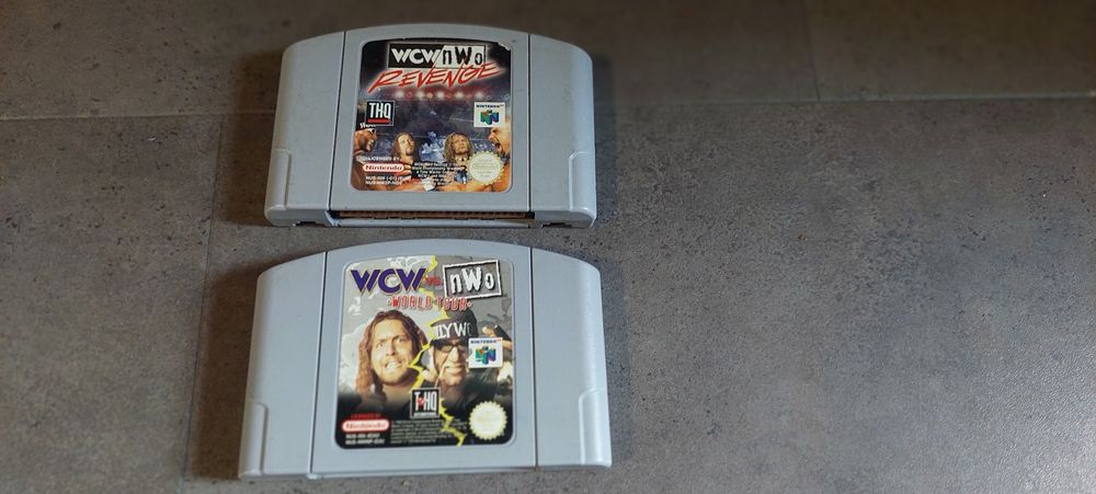 WCW vs nWo World Tour / Revenge für Nintendo 64 (2 Games) | Kaufen auf ...