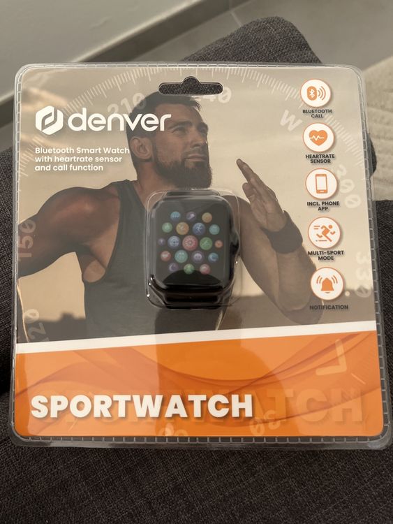 New Denver Smartwatch with Heart Rate Sensor (Neu und originalverpackt ...