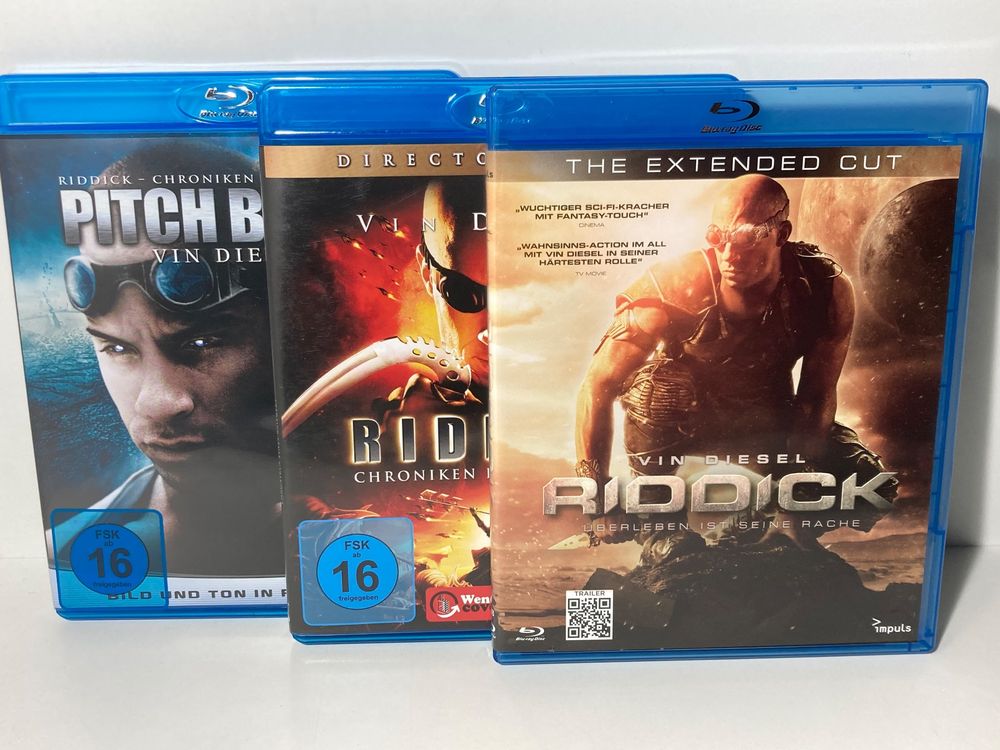 Riddick 1-3 Blu Ray | Kaufen auf Ricardo