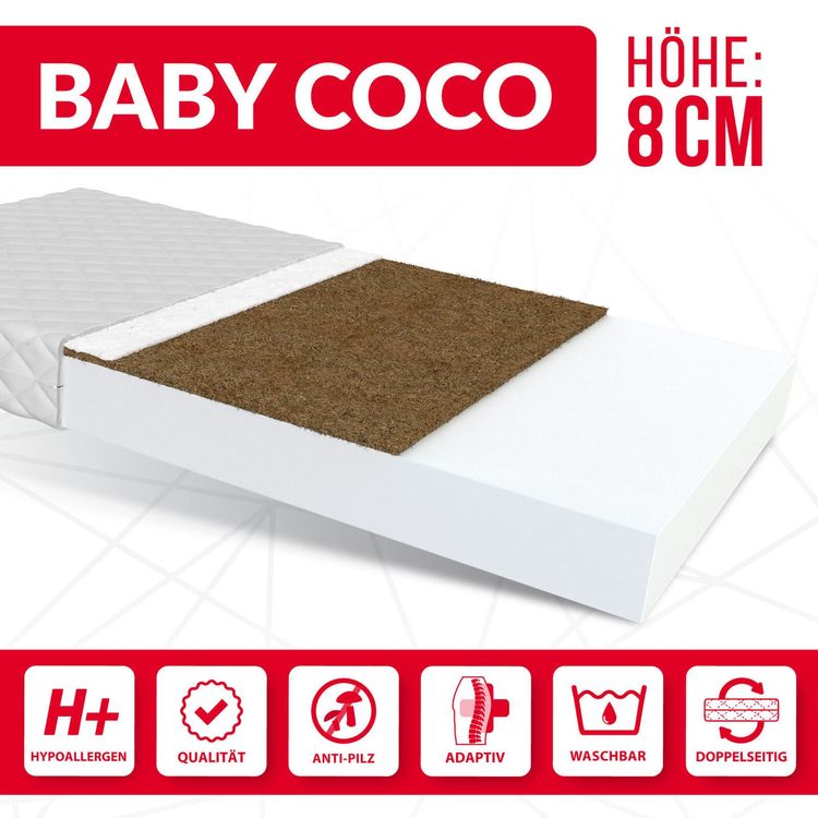 Matratze BABY COCO - H2/H3 - 8cm - 80x200 (Neu und originalverpackt) in Wallenwil für CHF 209 ...