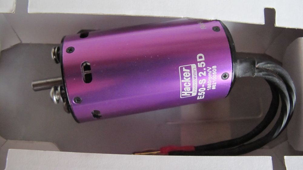 Hacker Brushless-Motor E50-S 2.5D | Kaufen auf Ricardo