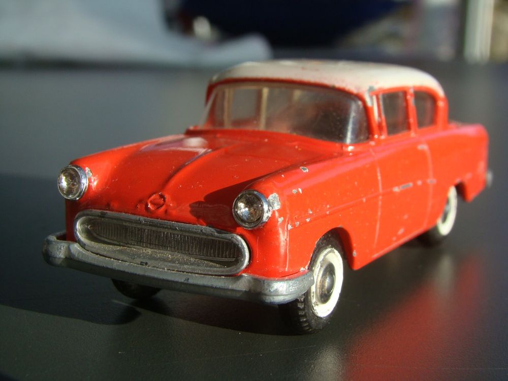 Tekno Opel Rekord 2 farbig rot weiss sehr selten vintage | Kaufen auf ...