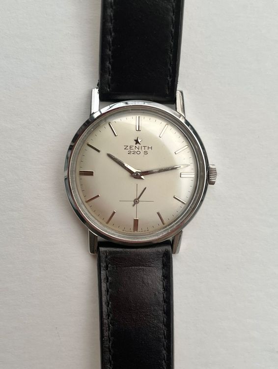 ZENITH 220S 1960s vintage Uhr Handaufzug (Gebraucht) in Zürich für CHF 245 – mit Lieferung auf ...