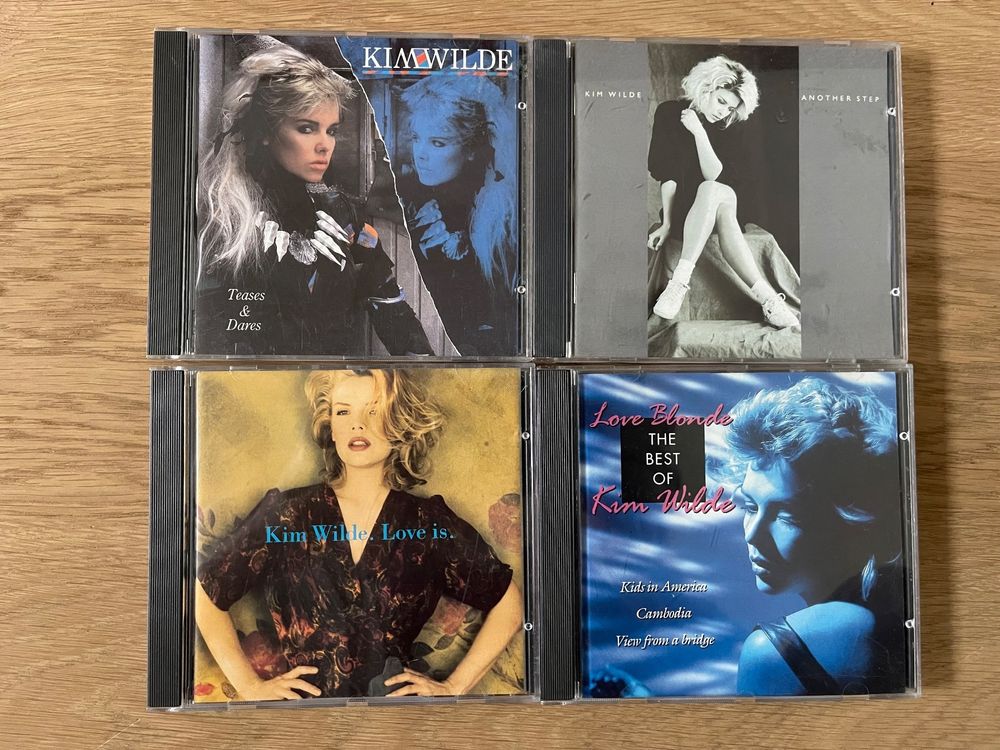 4x CDs Kim Wilde - Sammlung 80er (Gebraucht) in für CHF 12 – mit Lieferung auf Ricardo kaufen