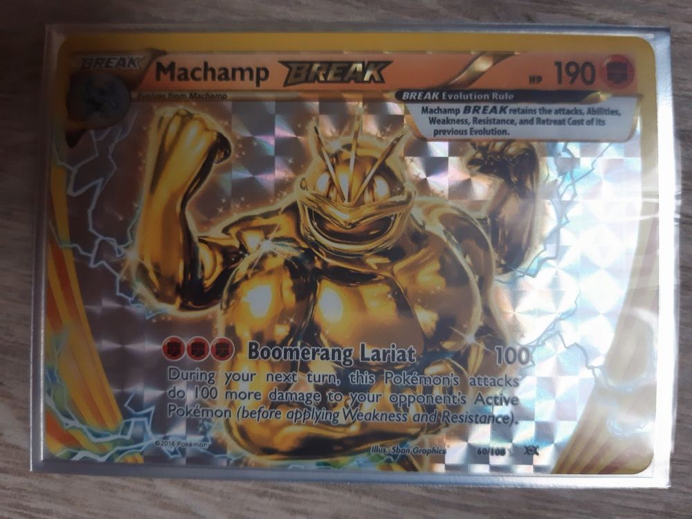 Pokemon Evolutions #60 Machamp BREAK (Gebraucht) in Degersheim für CHF ...