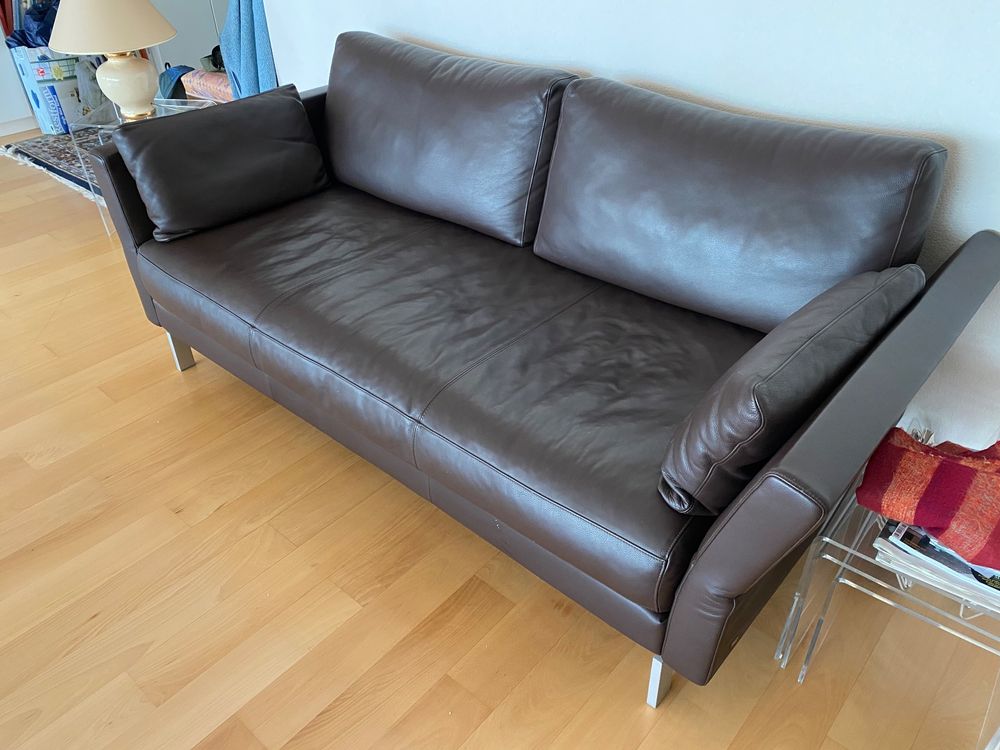 Rolf Benz Ledersofa VIDA | Kaufen auf Ricardo