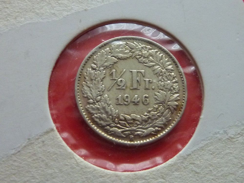 1/2 Franken 1946 Gleichstehend !! | Kaufen auf Ricardo