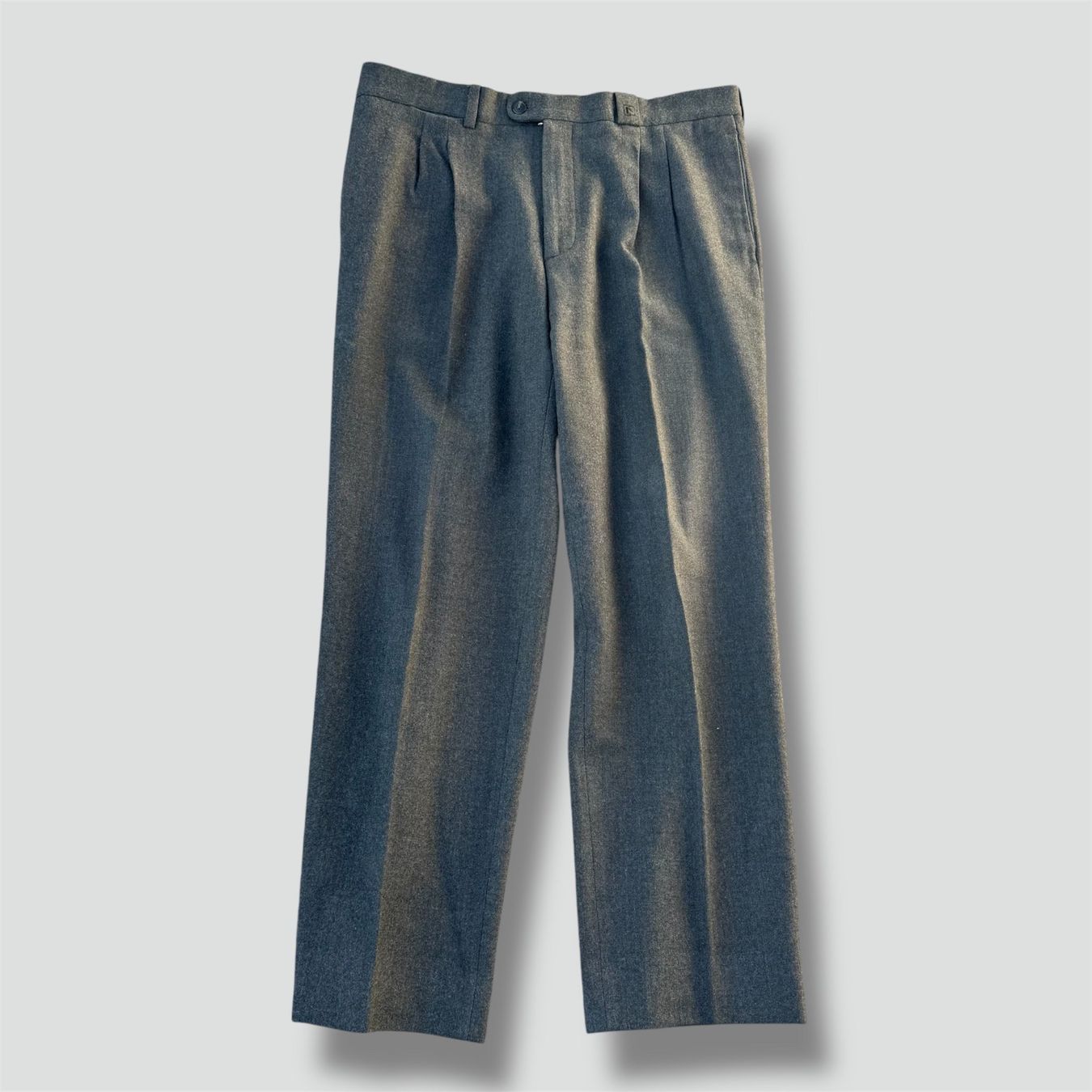Paco Rabanne vintage grey wool dress pants anzugshose herren (Gebraucht ...