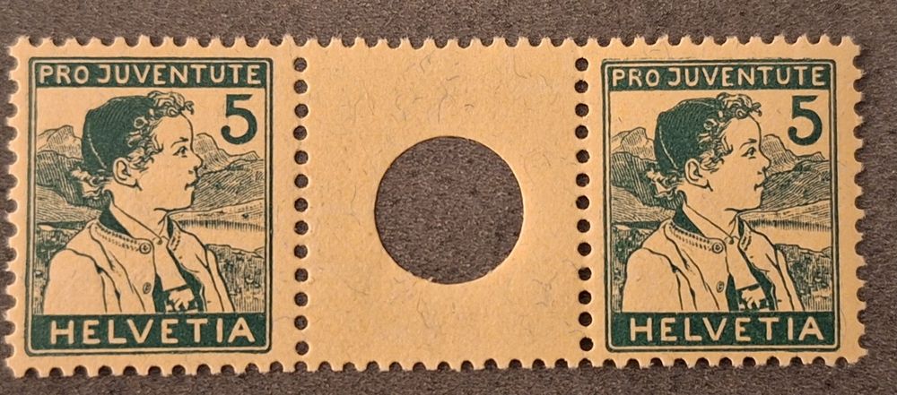 S12 ** Zwischensteg mit grosser Lochung Kat. 325.- (Gebraucht) in Balgach für CHF 47.5 – mit ...