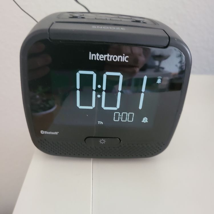 Clock Radio CR-140 Intertronic schwarz (Neu (gemäss Beschreibung)) in ...