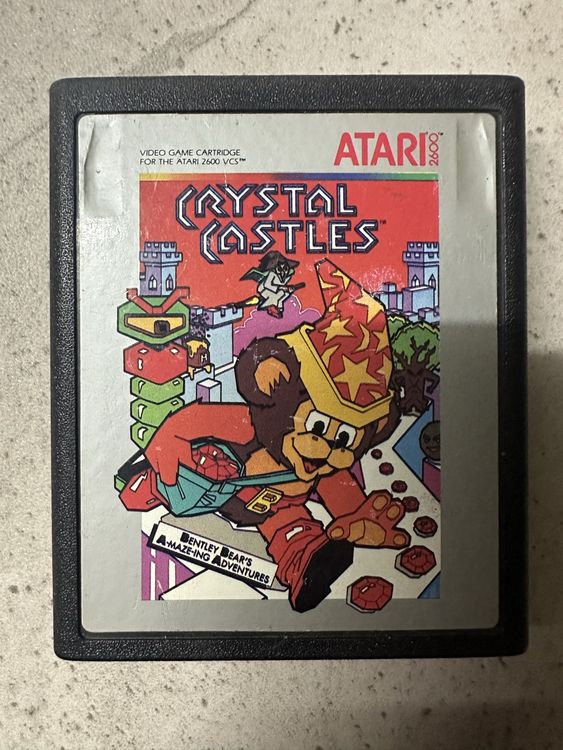 Atari 2600 Crystal Castles Modul (Gebraucht) in Kestenholz für CHF 16 ...