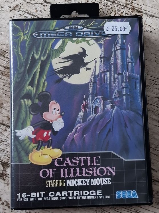 Mega Drive Spiel: Castle of Illusion OVP (Gebraucht) in Arisdorf für CHF 35 – nur Abholung auf ...