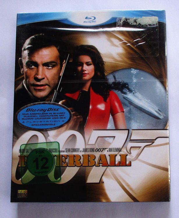 JAMES BOND - Feuerball Blu-Ray NEU (Neu und originalverpackt) in Lichtensteig für CHF 6 – mit ...
