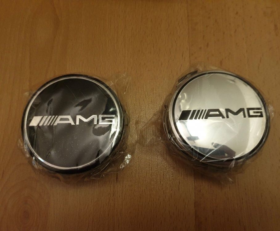 Mercedes Benz AMG Logo Emblem Nabendeckel (Neu und originalverpackt) in ...