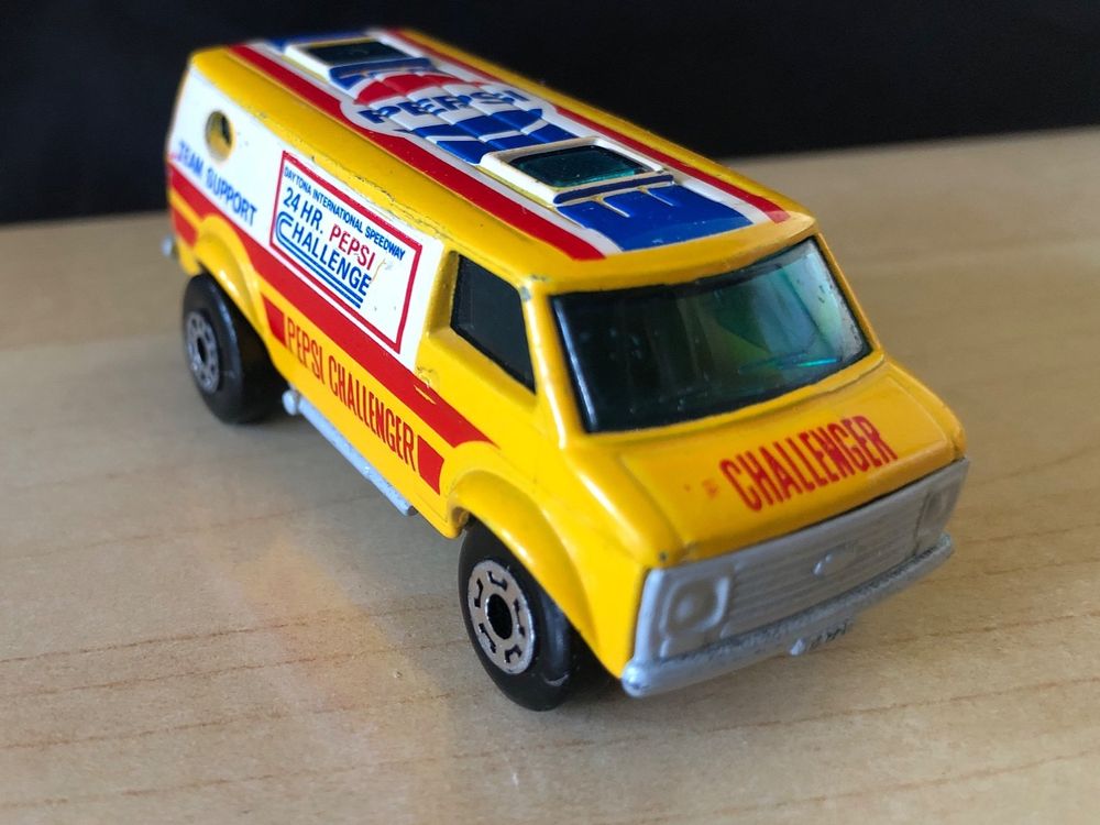 MATCHBOX SUPERFAST - CHEVY VAN - PEPSI CHALLENGER (Gebraucht) in ...