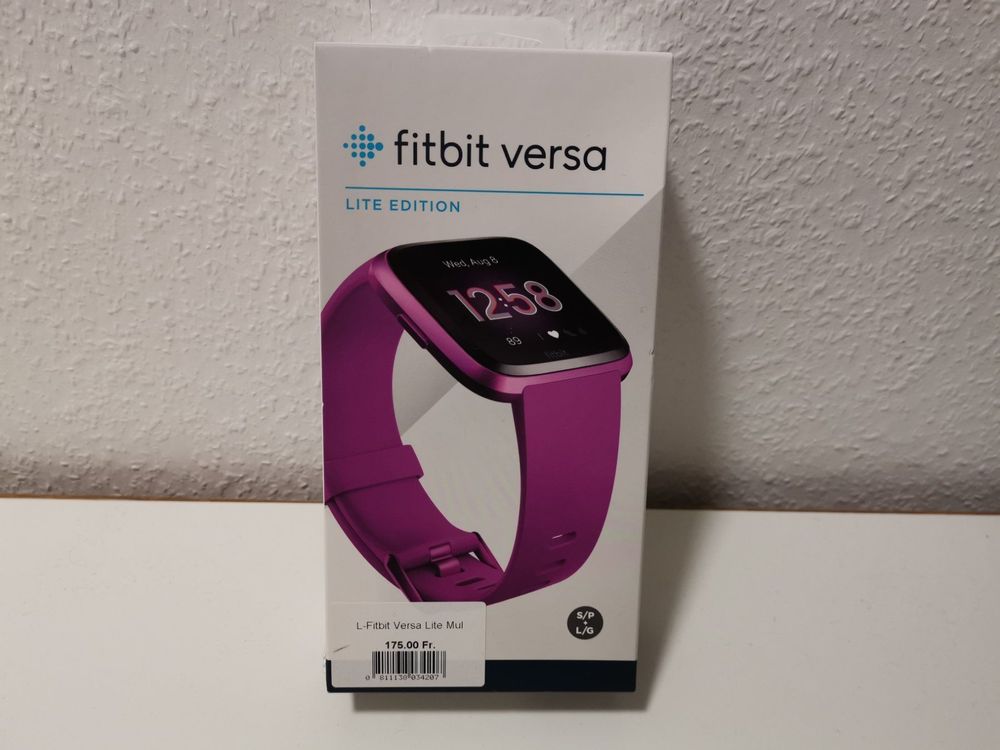 Fitbit Versa (Neu und originalverpackt) in Derendingen für CHF 119 ...