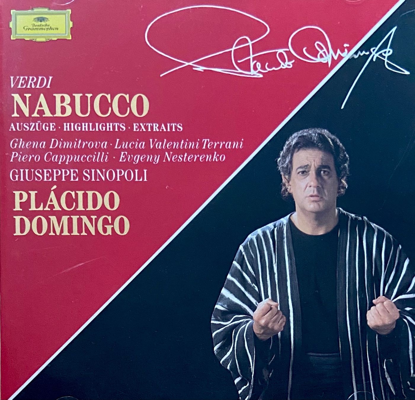 Plácido Domingo CD Verdi - Nabucco • Deutsche Opera Berlin (Gebraucht ...