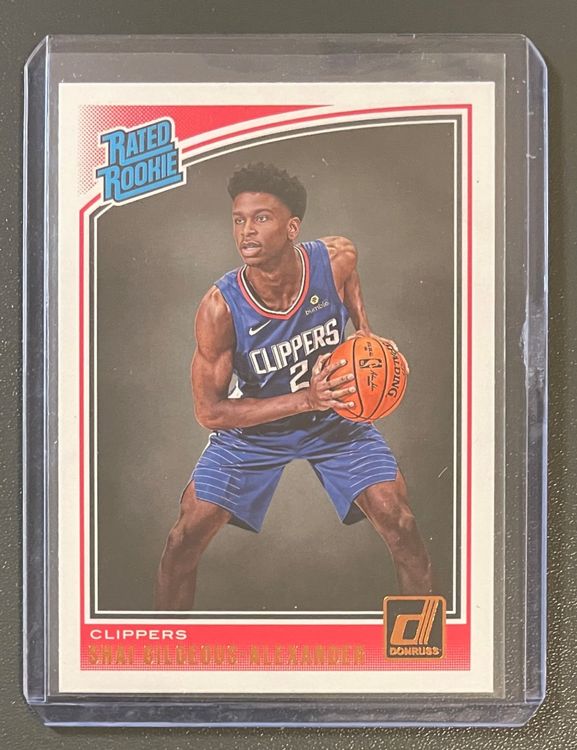 NBA Shai Gilgeous-Alexander 2018 Donruss Rated Rookie Card | Kaufen auf ...