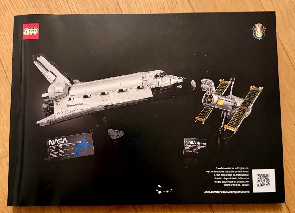Lego Creator 10283 - NASA Space Shuttle Discovery (Gebraucht) in ...