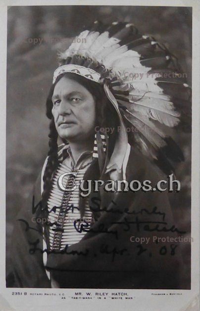 William Riley Hatch (1862-1925) Schauspieler - Autogramm (Gebraucht) in ...