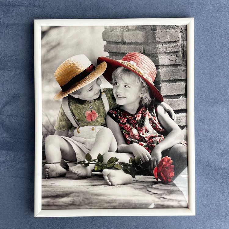 Kim Anderson Liebespaar mit Rose im Bilderrahmen (Neu (gemäss Beschreibung)) in Schwyz für CHF ...