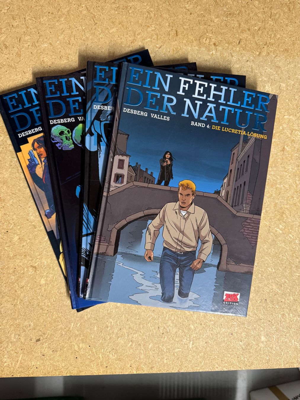 Comics - "Ein Fehler der Natur" - Band 1-4 (Gebraucht) in Niederwangen ...