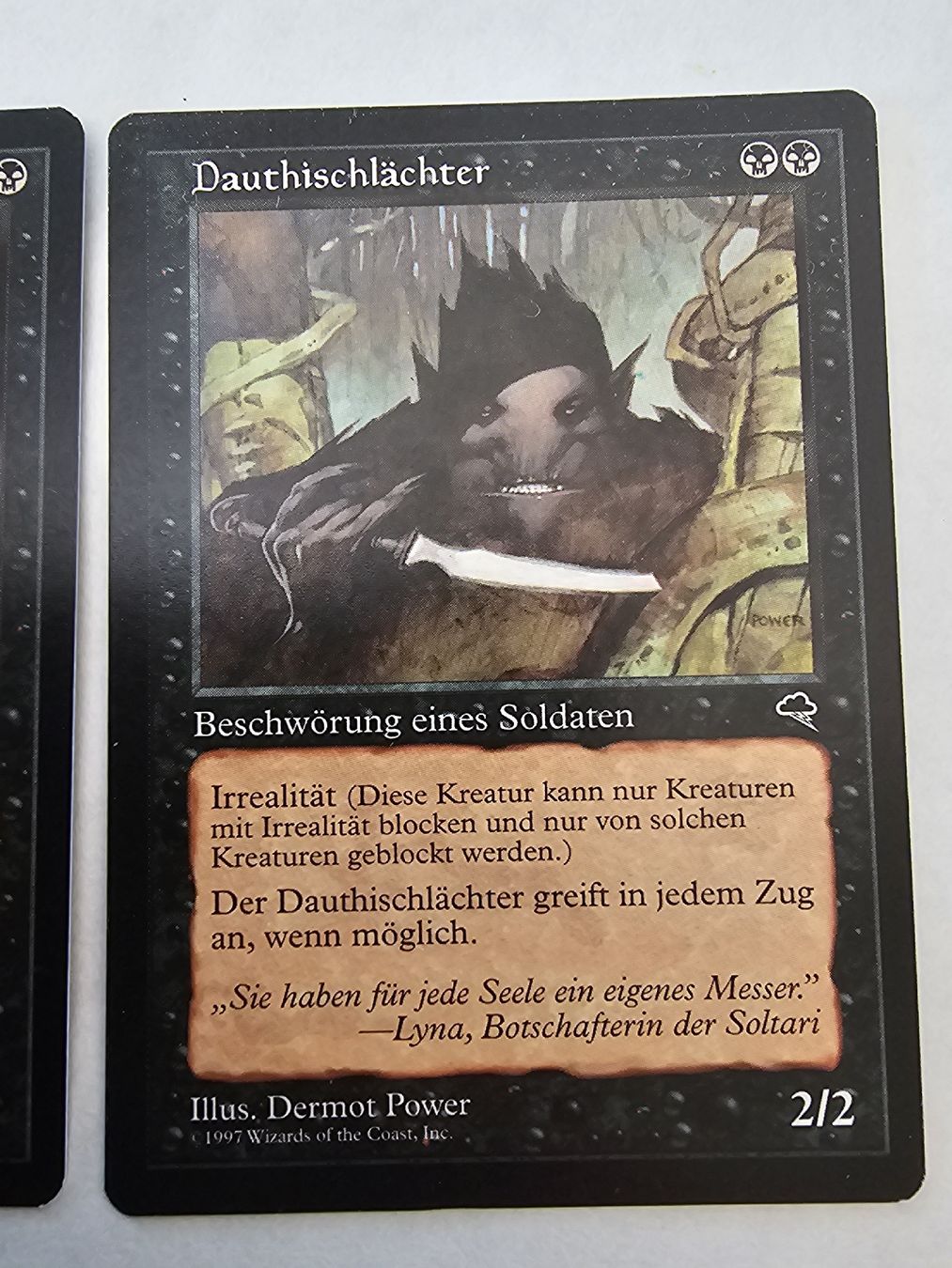 Magic: The Gathering - 2 x Dauthischlächter - (Gebraucht) in Wisen SO ...