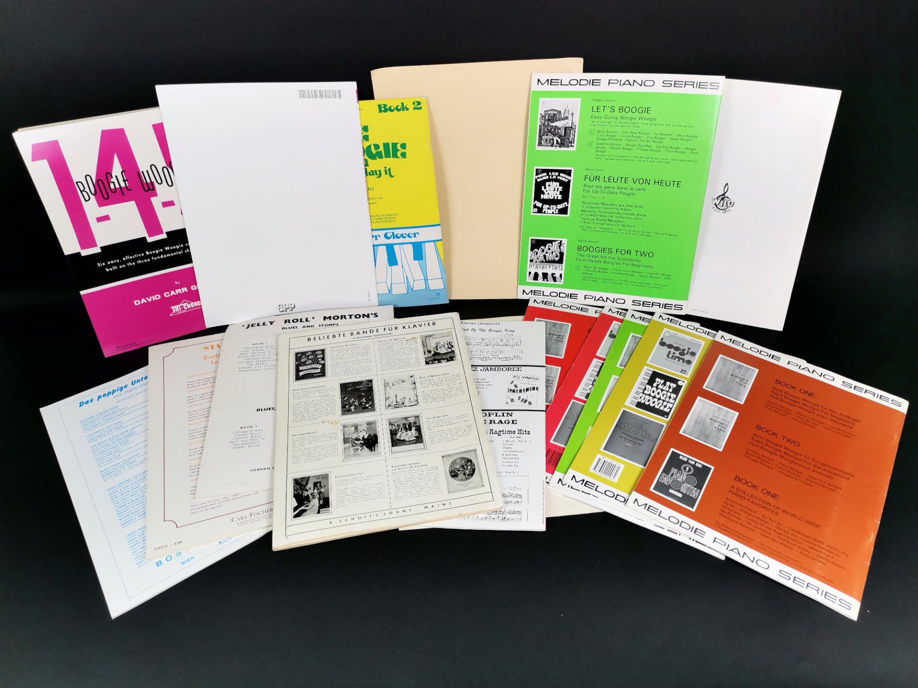 KLAVIER NOTEN Konvolut Boogie Woogie Jazz 17 Hefte (Gebraucht) in ...