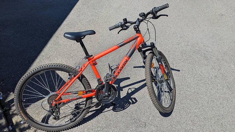 Vélo BT-Win Rockrider 24" orange | Kaufen auf Ricardo