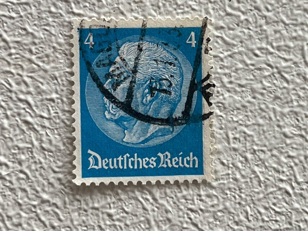 DR - Deutsche Reich / Reich Briefmarke / Francobollo Reich T (Gebraucht ...