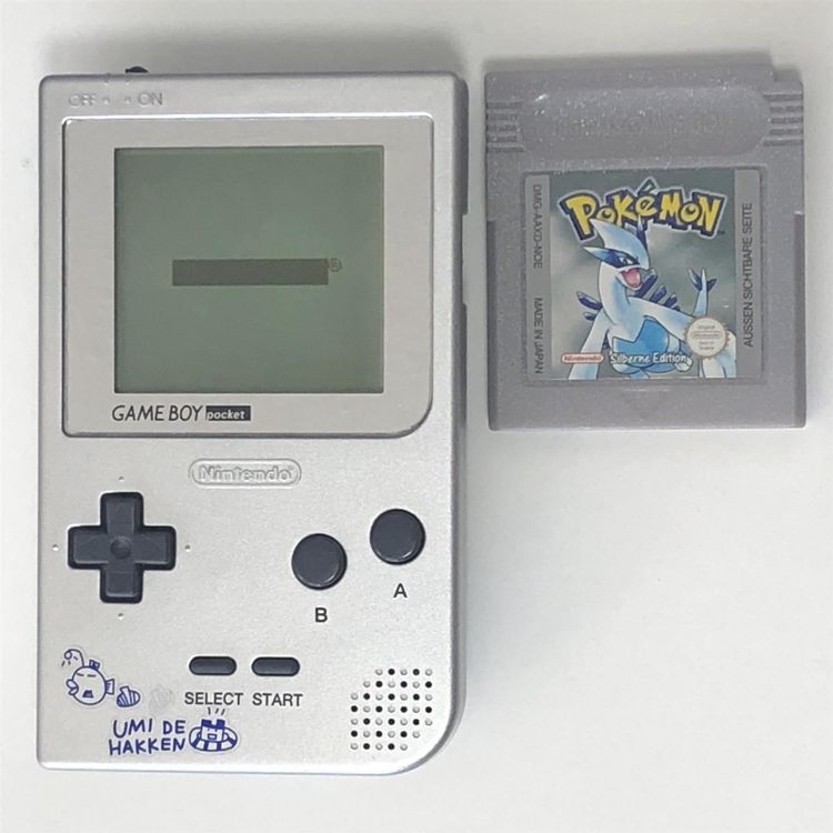 Gameboy Pocket Silber + Pokemon silber (Gebraucht) in Mollis für CHF ...