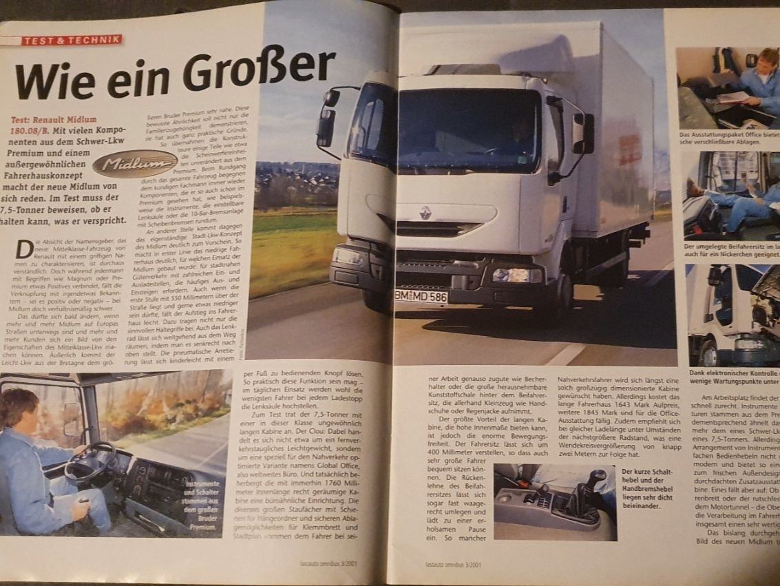 Lastauto Omnibus 3/01 Volvo NH 12 Scania T 144 Kenworth xx (Gebraucht ...