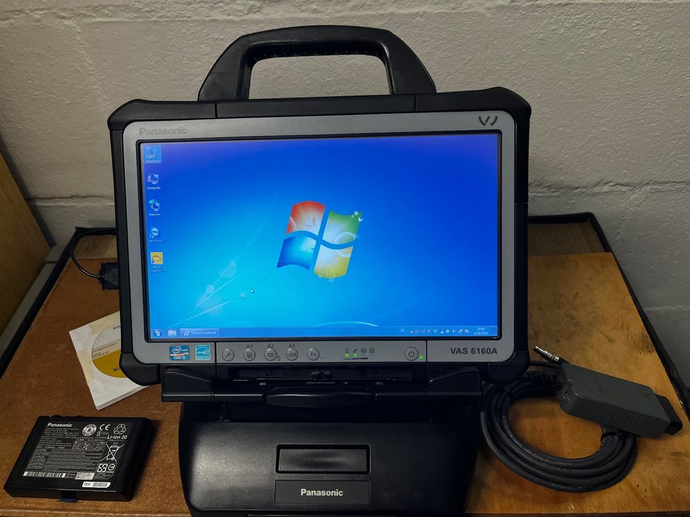 Diagnosetester VW Audi Seat Skoda VAS 6160A und VAS 5055 (Gebraucht) in ...