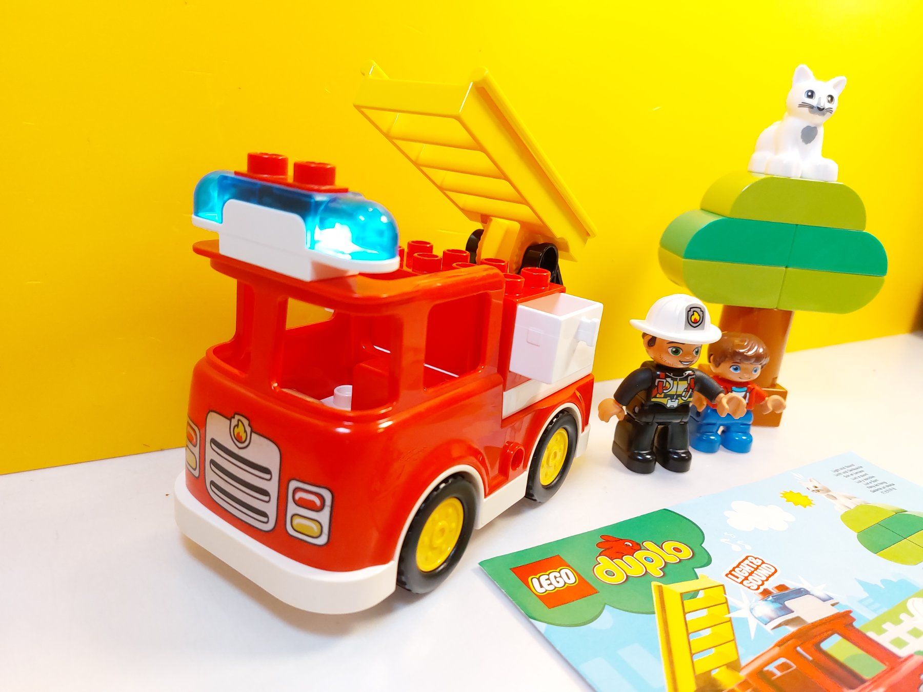 LEGO DUPLO 10901 Feuerwehrauto mit Licht & Ton Komplett + BA (Gebraucht) in St.Gallen für CHF 18 ...