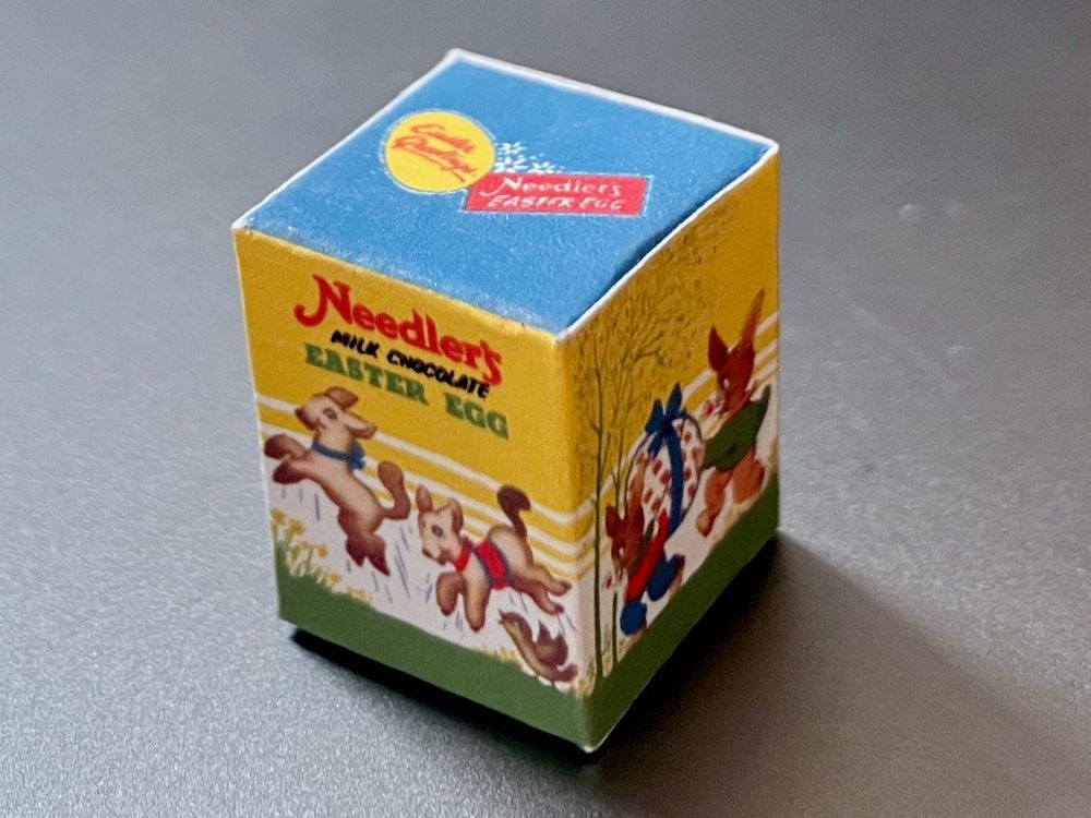 Ostereischachtel (leer) f/Puppenstuben. Handarb./Engl. NP 4. | Kaufen ...