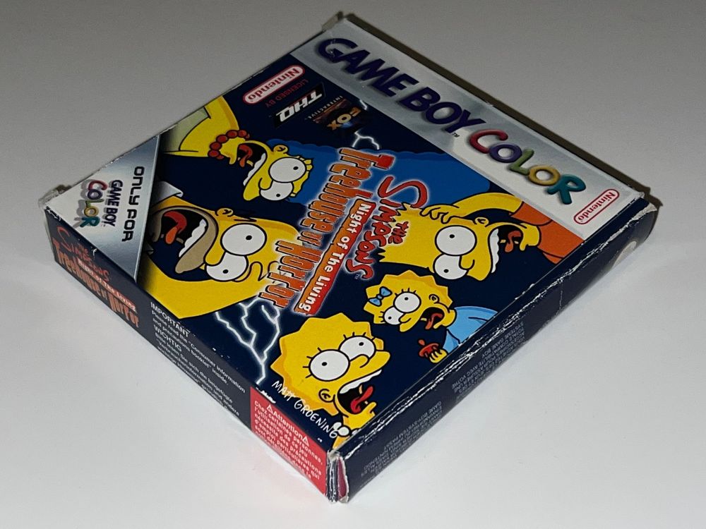 GBC - Simpsons: Night of the Living Treehouse of Horror OVP | Kaufen ...
