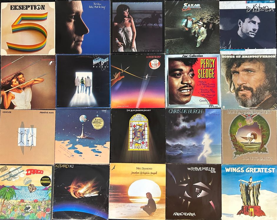 20 LP's 70'/80'er Supertramp Ekseption Sailor Icehouse uvm. | Kaufen ...
