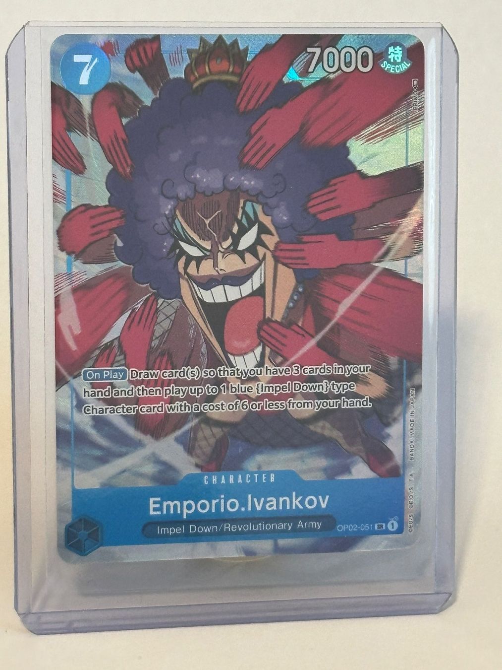 Emporio.Ivankov OP02-051 V.2 – One Piece TCG – NM (Gebraucht) in ...