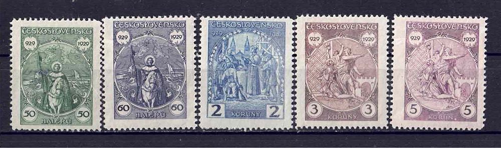 CSR 1929, 1000. Todestag von Herzog Wenzel I (Gebraucht) in Zürich für CHF 3.6 – mit Lieferung ...