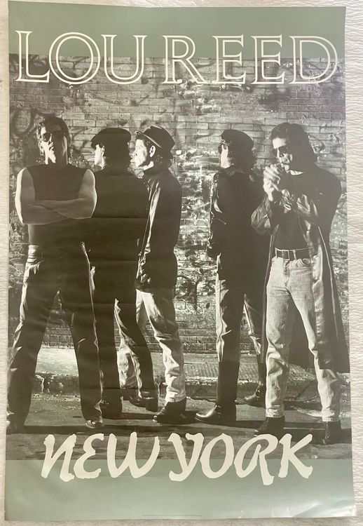 Lou Reed "New York" Poster selten (Gebraucht) in Root für CHF 10 – mit ...