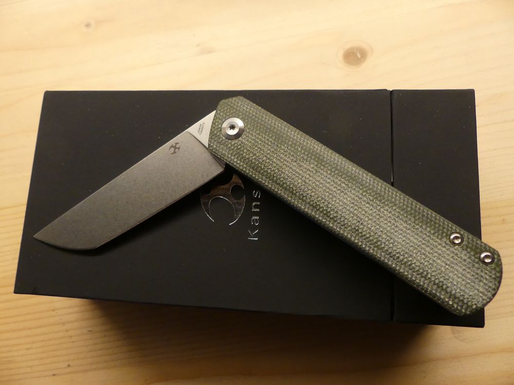 Foosa Slipjoint Taschenmesser mit Flipper von Kansept Knives (Neu und ...