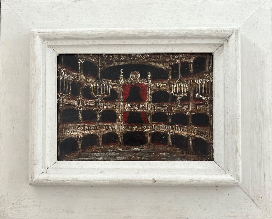 Georges H. Wolf - „Nach der Vorstellung“ Gemälde | Kaufen auf Ricardo