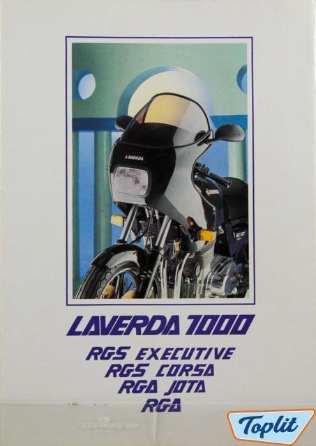 PROSPEKT LAVERDA RGS & RGA JOTA - 1984 (Gebraucht) in Unterägeri für ...