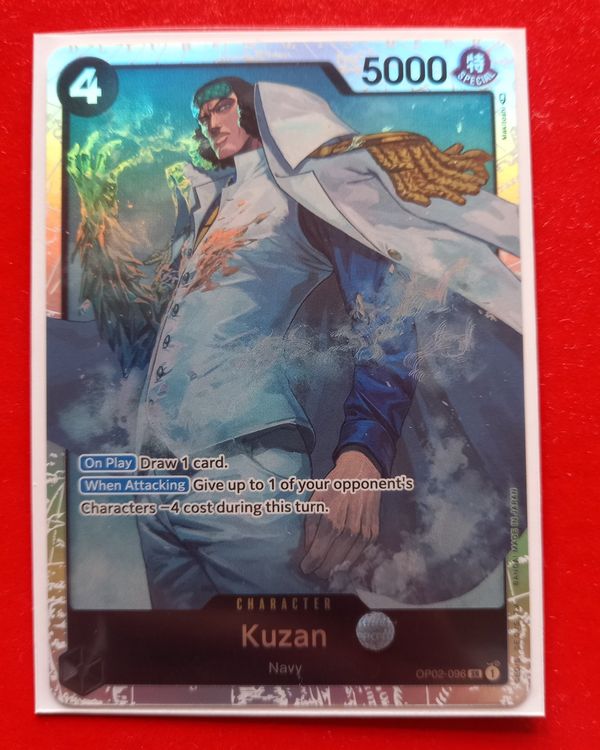 One Piece Card Game Paramount War OP02-096 Kuzan | Kaufen auf Ricardo
