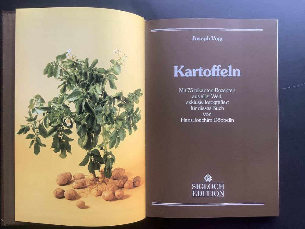Buch: Joseph Vogt – Kartoffeln, 1986 (Gebraucht) in Basel für CHF 3 ...