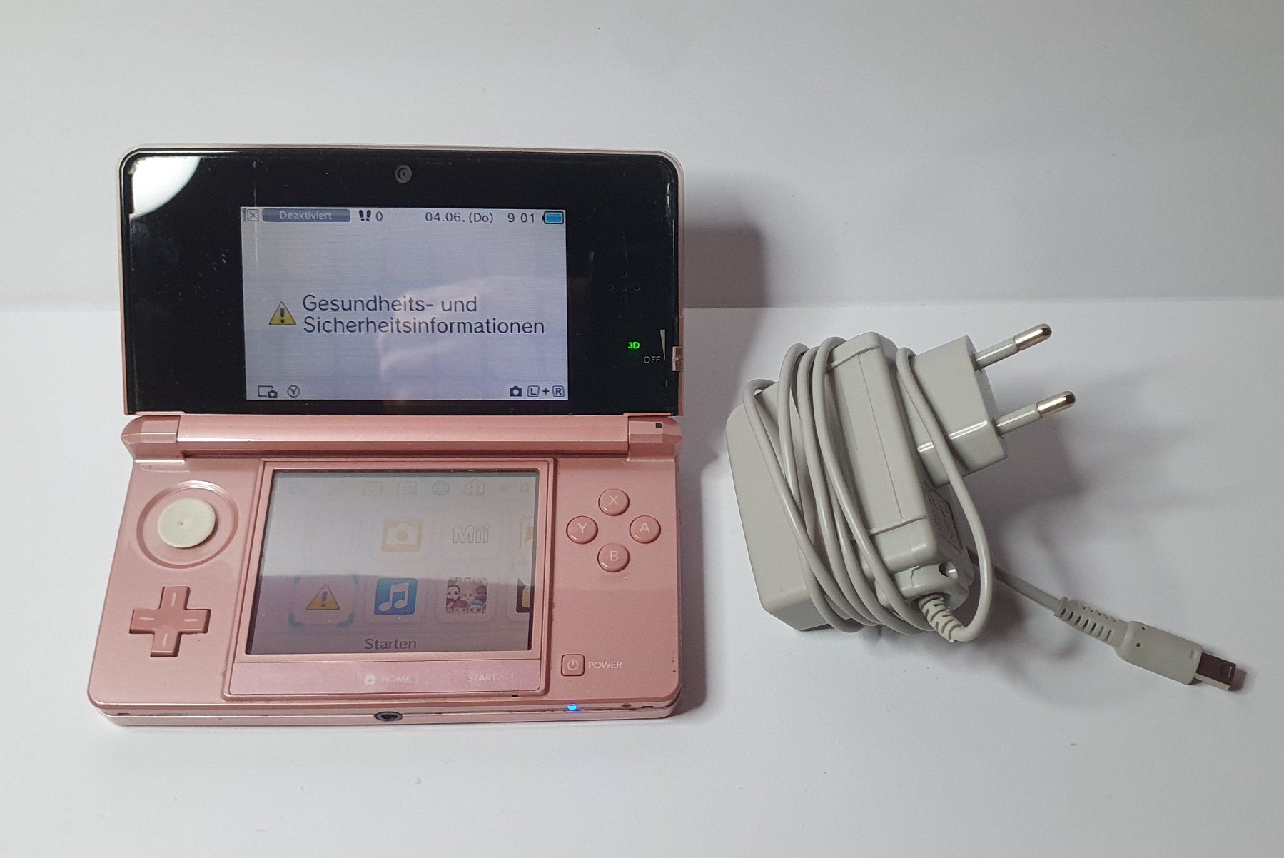 Pearl Pink Nintendo 3DS - ink Ladekabel (Gebraucht) in Gross für CHF ...