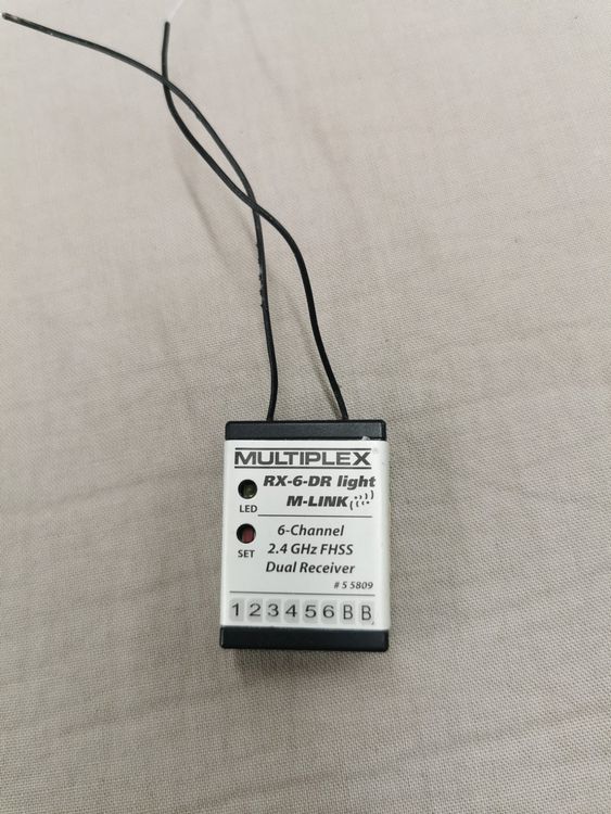 Multiplex RX-6-DR Light M-LINK Empfänger (Gebraucht) in Niederlenz für ...