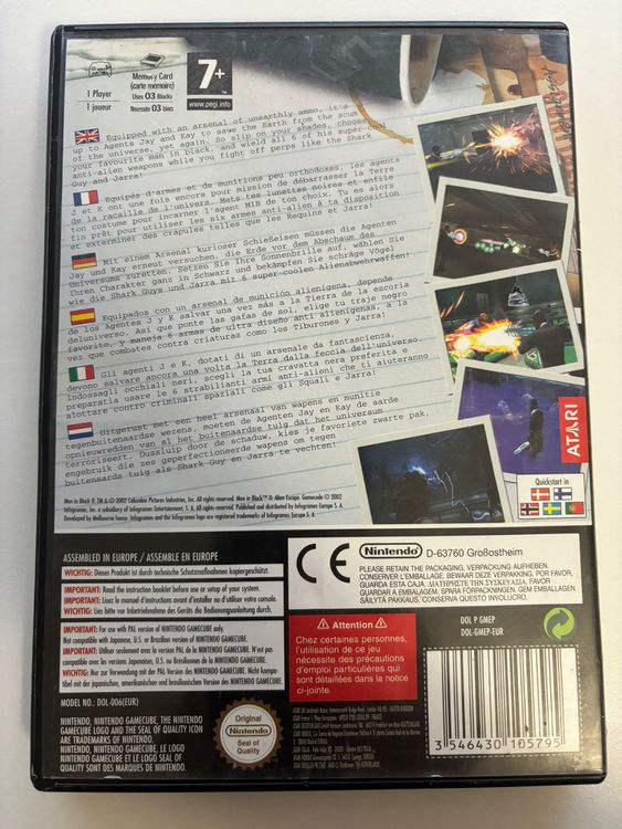 Men in Black 2 - Alien Escape (Gamecube) (Gebraucht) in Herisau für CHF ...